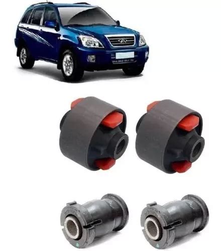 Kit Buchas Bandeja Balança Dianteira Chery Tiggo 2009 A 2015 Frete grátis