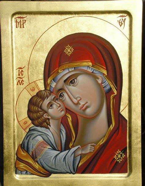 Pin On Moeder Gods Van De Tederheid Eleousa Umilenie Glykofilousa Icons