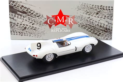 1 18 CMR Jaguar D Type Longnose 24h Le Mans 1955 9 Spear Walters