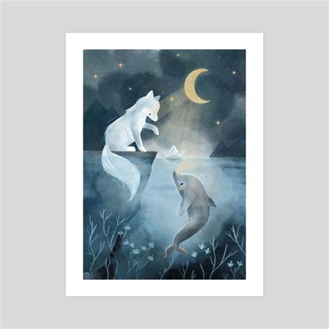 The Secret Message An Art Print By Sonja Schweiger INPRNT