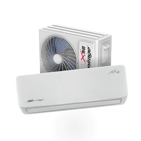 Set MiniSplit Inverter Mirage X32 1 0 Ton 220V Frio Calor SETCWC121E