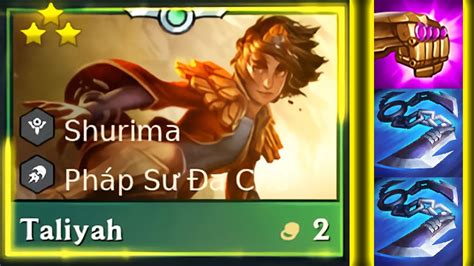 TALIYAH CẶP ĐÔI HOÀN CẢNH META MÙA 9 LEO RANK CỰC KHỎE DTCL MÙA 9