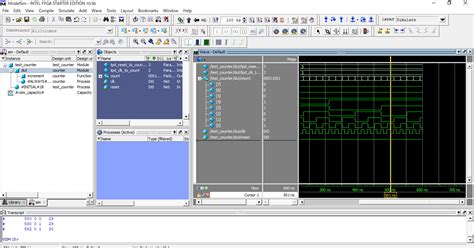 【fpga】modelsimをちょこっと使ってみる チュートリアルの演習1まで【verilog hdl】