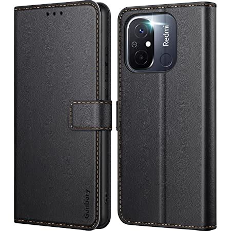 Case Collection für Xiaomi Redmi 12C Hülle Premium Qualität Leder