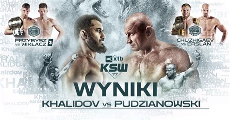 XTB KSW 77 wyniki gali Khalidov pokonał Pudzianowskiego InTheCage pl