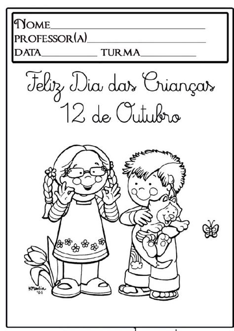 Atividade Dia das Crianças Educação Infantil 41 Modelos para Imprimir
