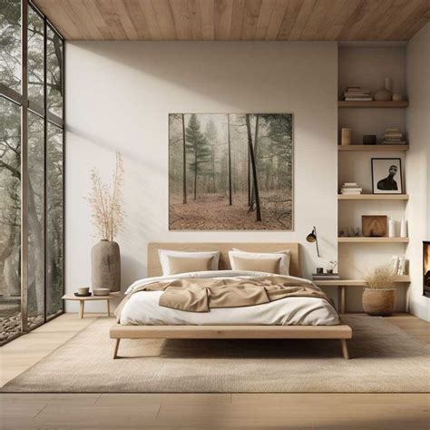 Warm Scandinavian Bedroom Design Ideas
