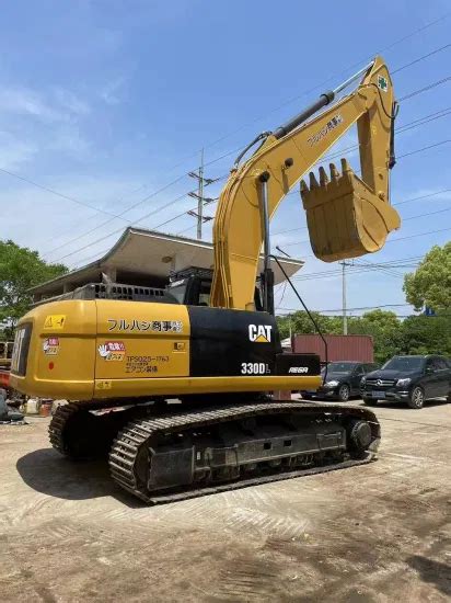 Japan Heavy Duty 30t Used Caterpillar 330d 330dl Crawler Type Excavator