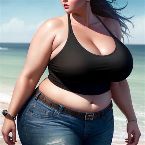 Générateur d art AI à partir d un texte hot big boobs woman full body
