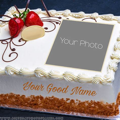 Birthday Cake With Name And Photo Editor Infoupdate Org