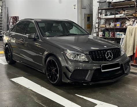 Mercedes W204 C63 AMG Black Series Bodykit C180 C200 C250 C Class Car