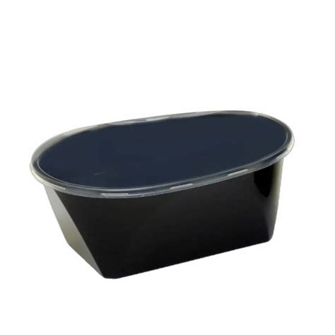 750 Ml Disposable Plastic Food Container At Rs 15 Piece Transparent