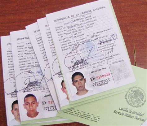 Que Tipo De Documento Es La Cartilla Militar Un Document