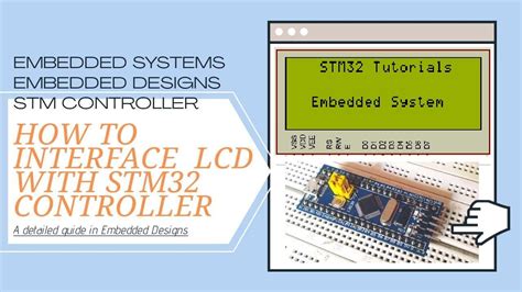 How To Interface Lcd With Stm Controller Bit Mode Stm