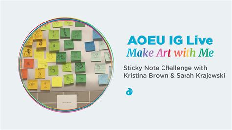 Sticky Note Drawing Challenge Youtube