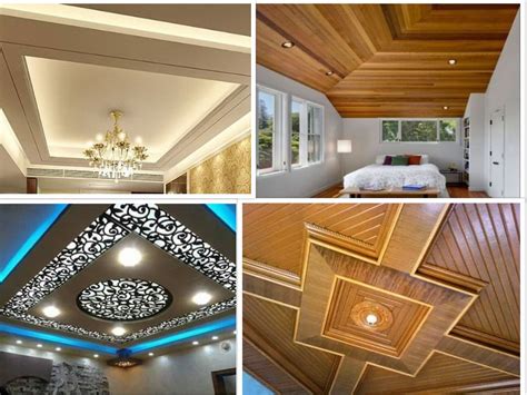 Model Plafon Rumah Minimalis Dari Gypsum Dan Kayu Yang Bisa Ide Anda