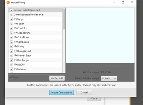 Jfxdatepicker Not Appearing In Scene Builder With Jfoenix And
