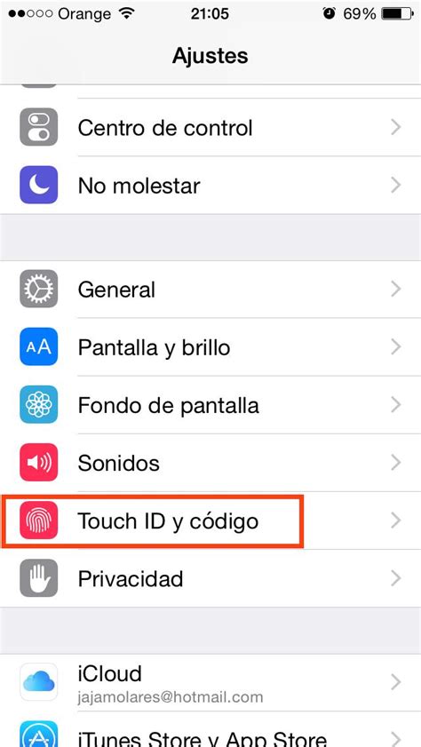 Cómo poner el código de bloqueo del iPhone 6 pasos