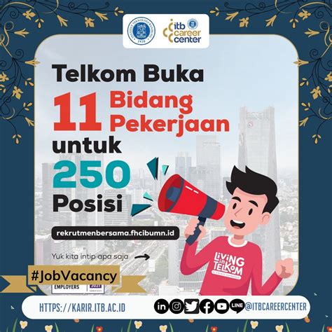 ITB Career Center On Twitter JOB VACANCY Hai Sobat Kakmin Tahu Gak