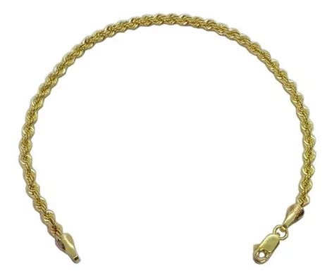 Pulsera Pulso Esclava Torzal Oro K Cm Mm
