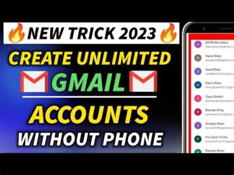 Create Google Account Without Phone Number Verification YouTube