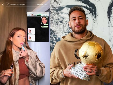 Neymar tem novo print exposto por amante Aí é foda