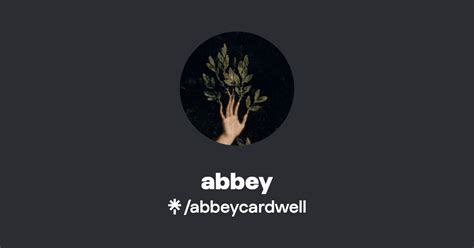 Abbey Twitter Instagram TikTok Linktree
