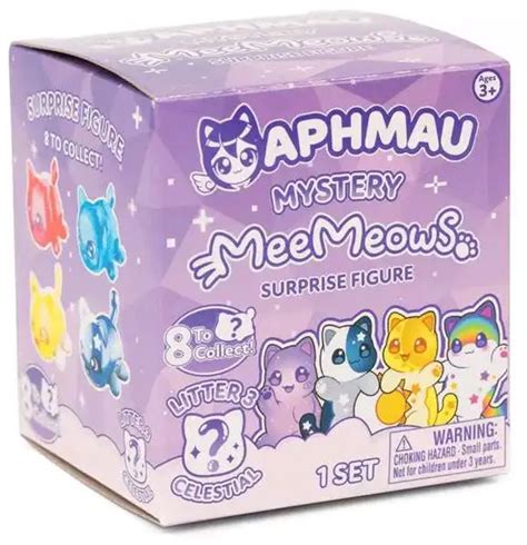 Aphmau Meemeows Litter Celestial Mystery Mini Figure Pack Random