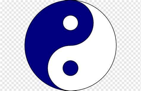 Yin Und Yang Symbol Logo Yinyang Bereich Kunst Blau Png Pngwing