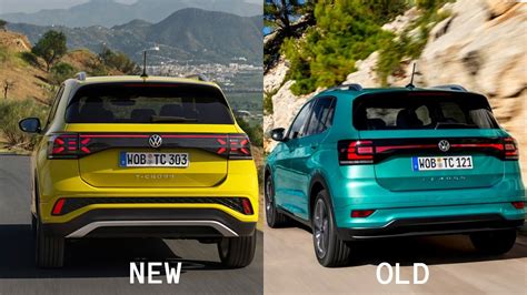 2024 Volkswagen T Cross New Vs Old VW T Cross YouTube