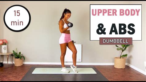 15 Min TONED UPPER BODY ABS WORKOUT The Modern Fit Girl Abs