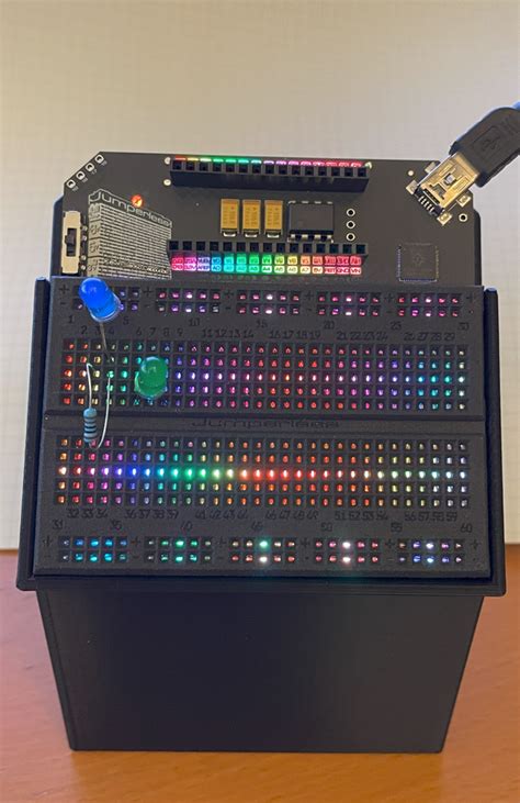 stand for the jumperless breadboard by swb1701 download free stl model