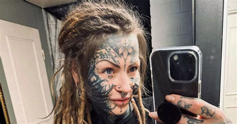 Mum With Ink Collection Poses In Near Naked Snap To Flaunt