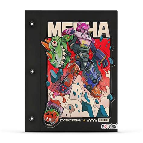 Carpeta Nº3 dos tapas Mooving Fortnite Mecha Batik Librería