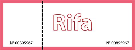 Tipos De Rifas Para Imprimir Formato De Rifas Imagui Modelo De Rifa