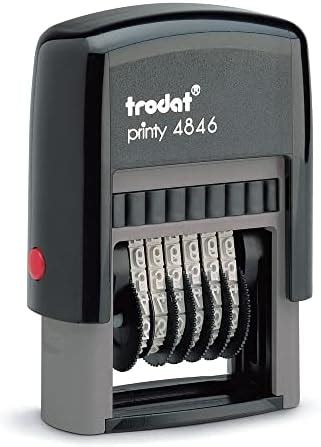 Sello Numerador Trodat Printy Autoentintable Bandas De N Meros
