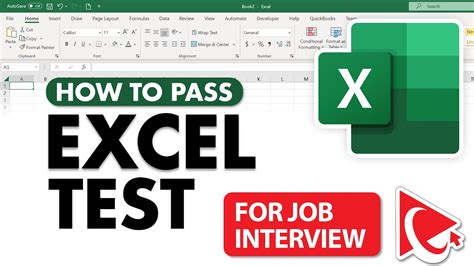 How To Pass Excel Assessment Test For Job Interview Youtube