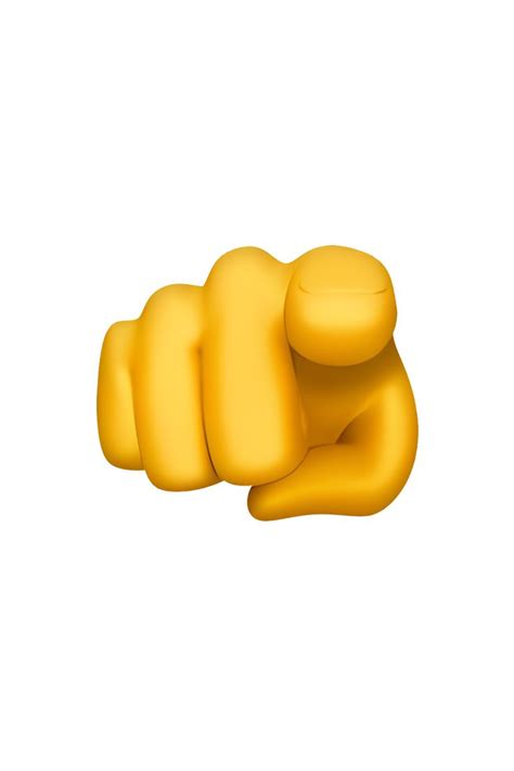Index Pointing At The Viewer Emoji Finger Emoji Hand Emoji Emoji