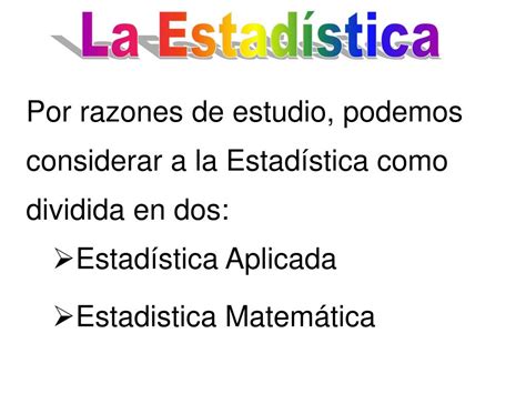Ppt Introducci N A La Estad Stica Powerpoint Presentation Free