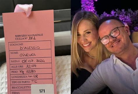 Gigi D Alessio è papà per la sesta volta è nata Ginevra seconda