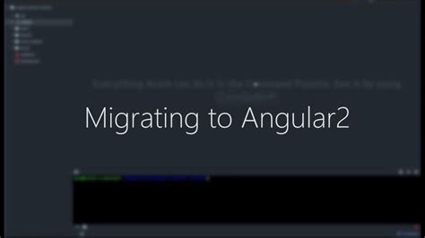angular meteor migrating to angular 2 youtube
