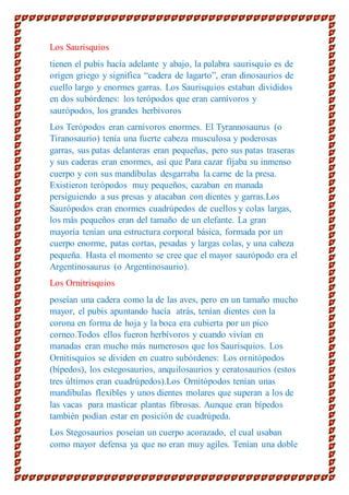 Los Dinosaurios PDF Descarga Gratuita