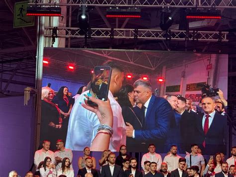 LIVE Marcel Ciolacu și a anunțat candidatura la prezidențiale cu un