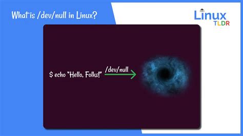 What Is Dev Null In Linux