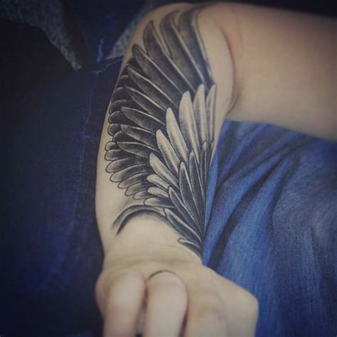 Aggregate More Than 69 Wings On Forearm Tattoo Super Hot Ineteachers
