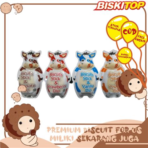 Jual Biskitop Biscuits Dip Sapi Gr Biskuit Kue Kering Anak Dewasa