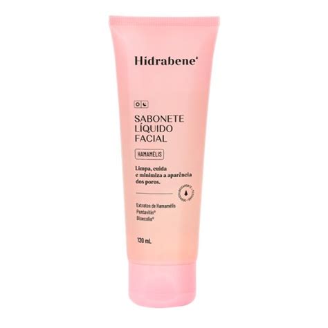 Hidrabene Sabonete Liquido Facial Hamamélis 120ml