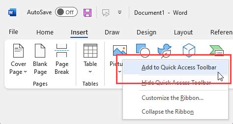 Add Commands To The Quick Access Toolbar Office Support