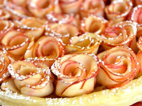 Tarte aux pommes bouquet de roses d après Alain Passard Recette par