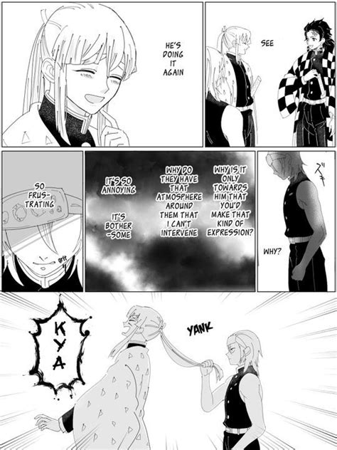 KNY Doujinshi S BL Giyuu X Tanjiro Doujinshi Jealousy Boku No